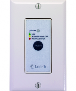 fantech EDF1R Wall Control | GasExperts