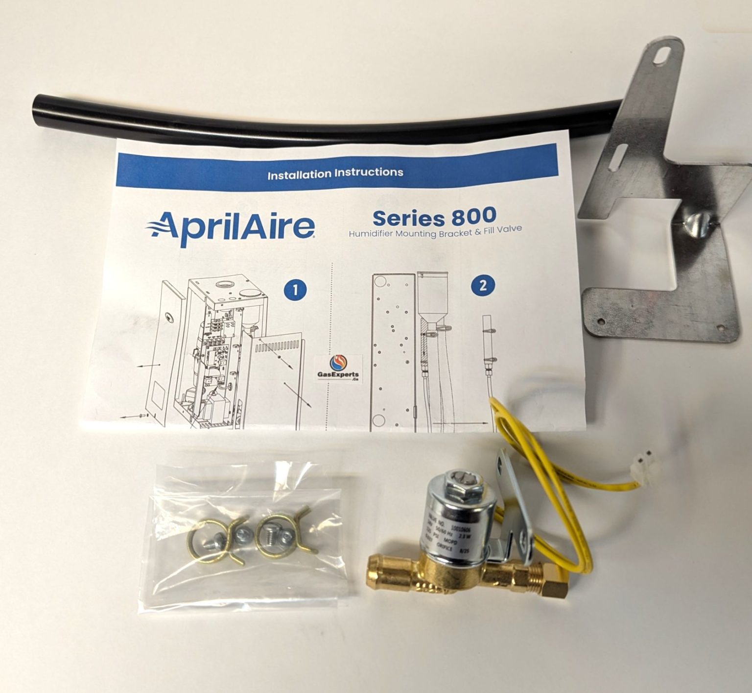 Aprilaire 800 Series, Inlet Fill Valve & Water Feed Tube, Part No. 5531 ...